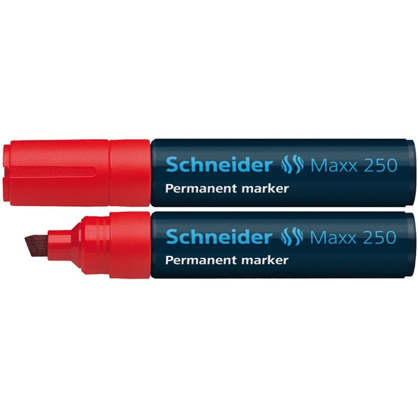 Schneider Maxx 250 marqueur permanent - rouge 123encre.be
